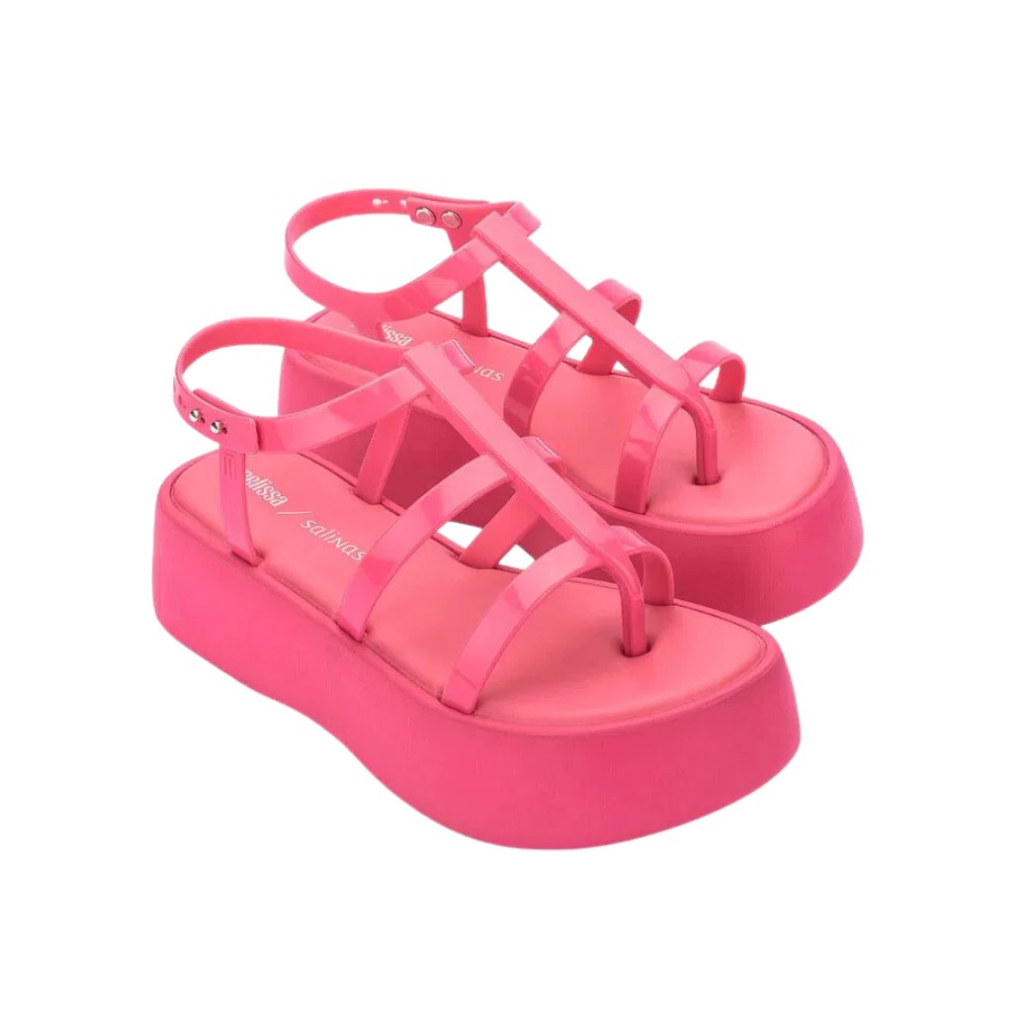 Jual Melissa Caribe High Platform + Salinas Ad Pink/Pink(AS0960 ...