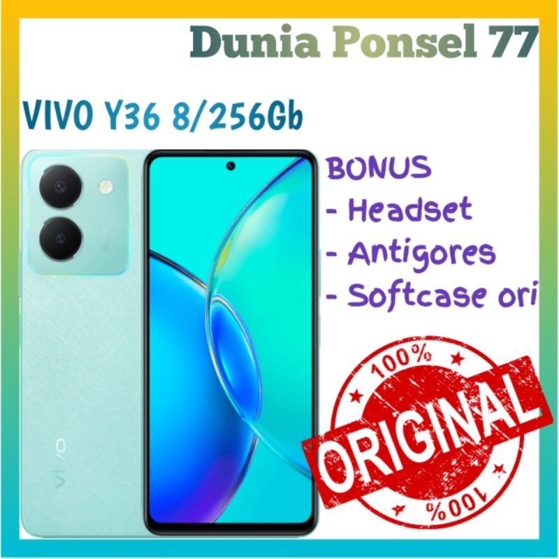 Jual VIVO Y36 4G 8/256GB GARANSI RESMI VIVO INDONESIA | Shopee Indonesia