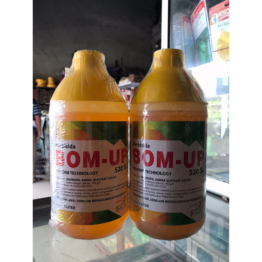 Jual BOM UP 520 SL 1 LITER | HERBISIDA RACUN RUMPUT | Shopee Indonesia