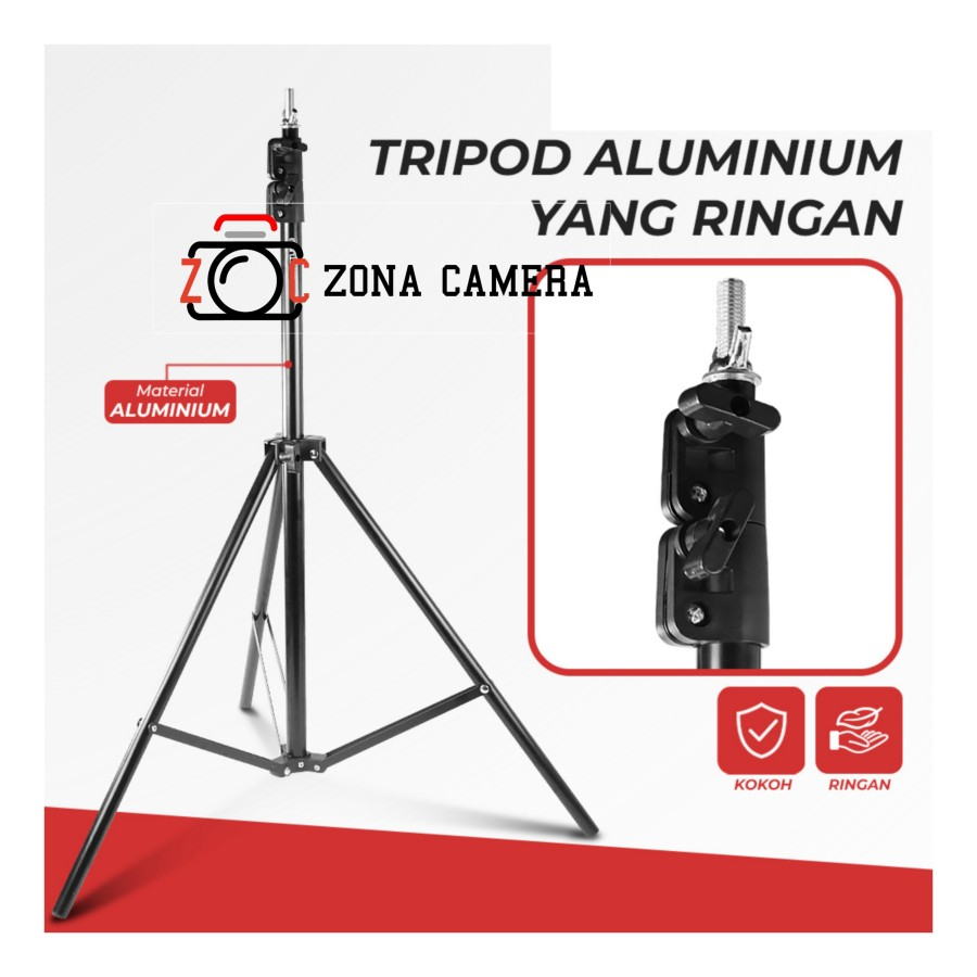 Jual Light Stand Background Stand 1pc Kaki Bar Bs300 Backdrop Standing Ulir | Shopee Indonesia