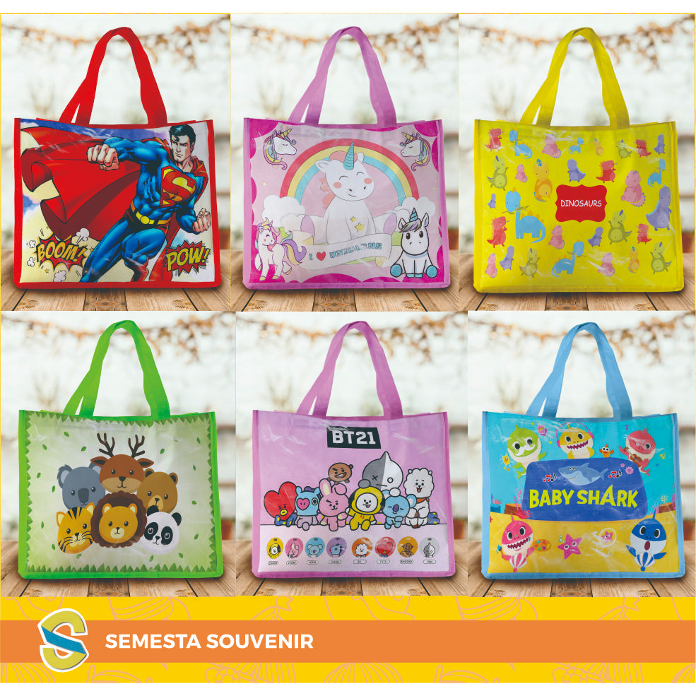 Jual Tas Ultah / Tas Ulang tahun Anak / Goodie Bag Hampers Souvenir ...