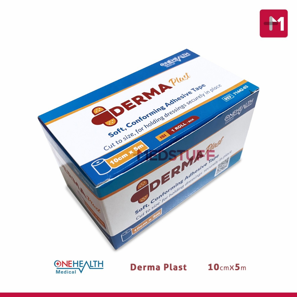 Jual Dermaplast 10cm x 5m Adhesive Tape Onehealth Plester Luka | Shopee ...
