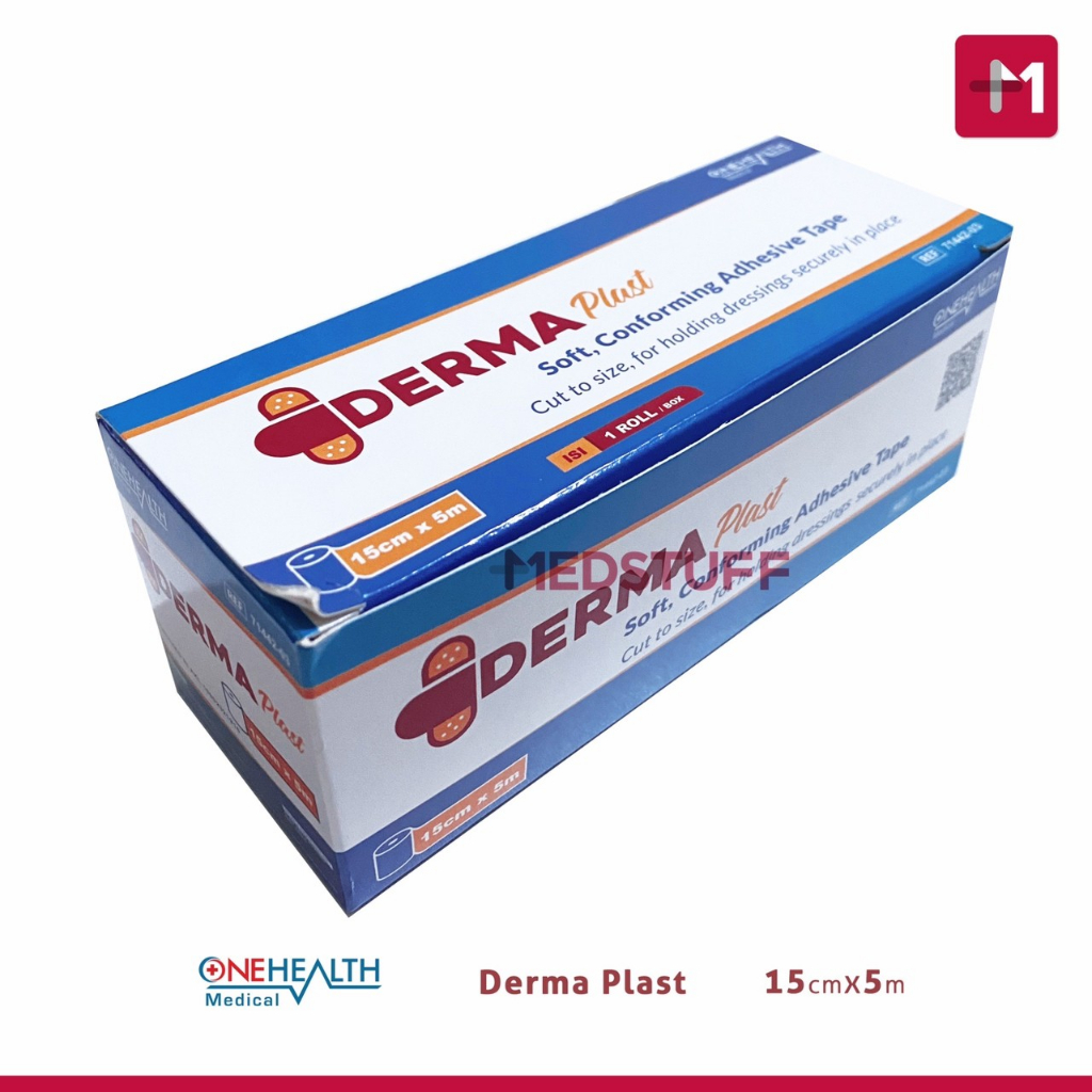 Jual Dermaplast 15cm x 5m Adhesive Tape Onehealth Plester Luka | Shopee ...