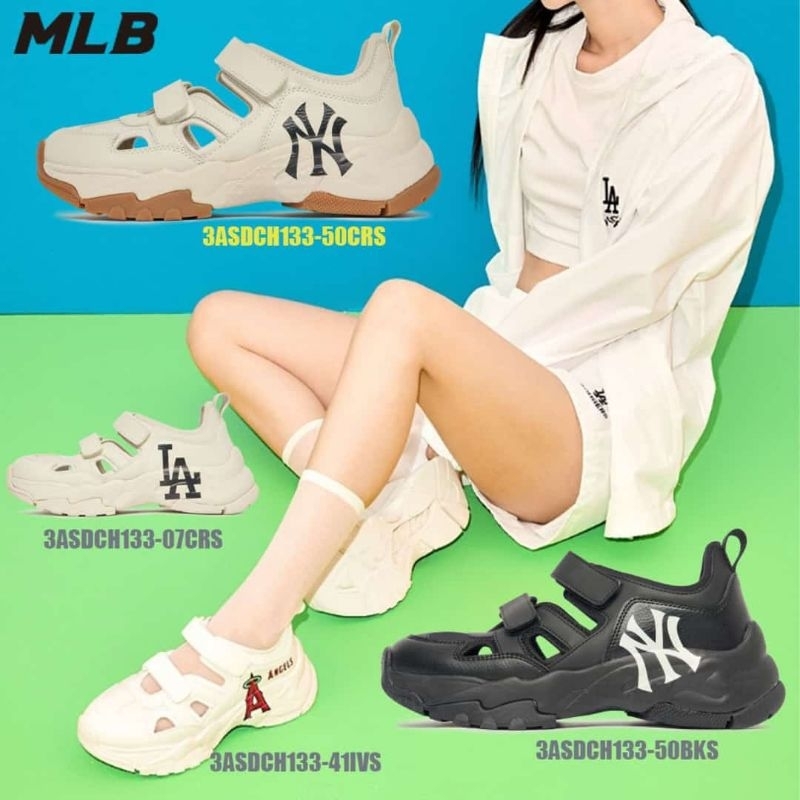 Jual Sepatu Sandal Wanita MLB Made in Vietnam Beige LA Grade Original ...