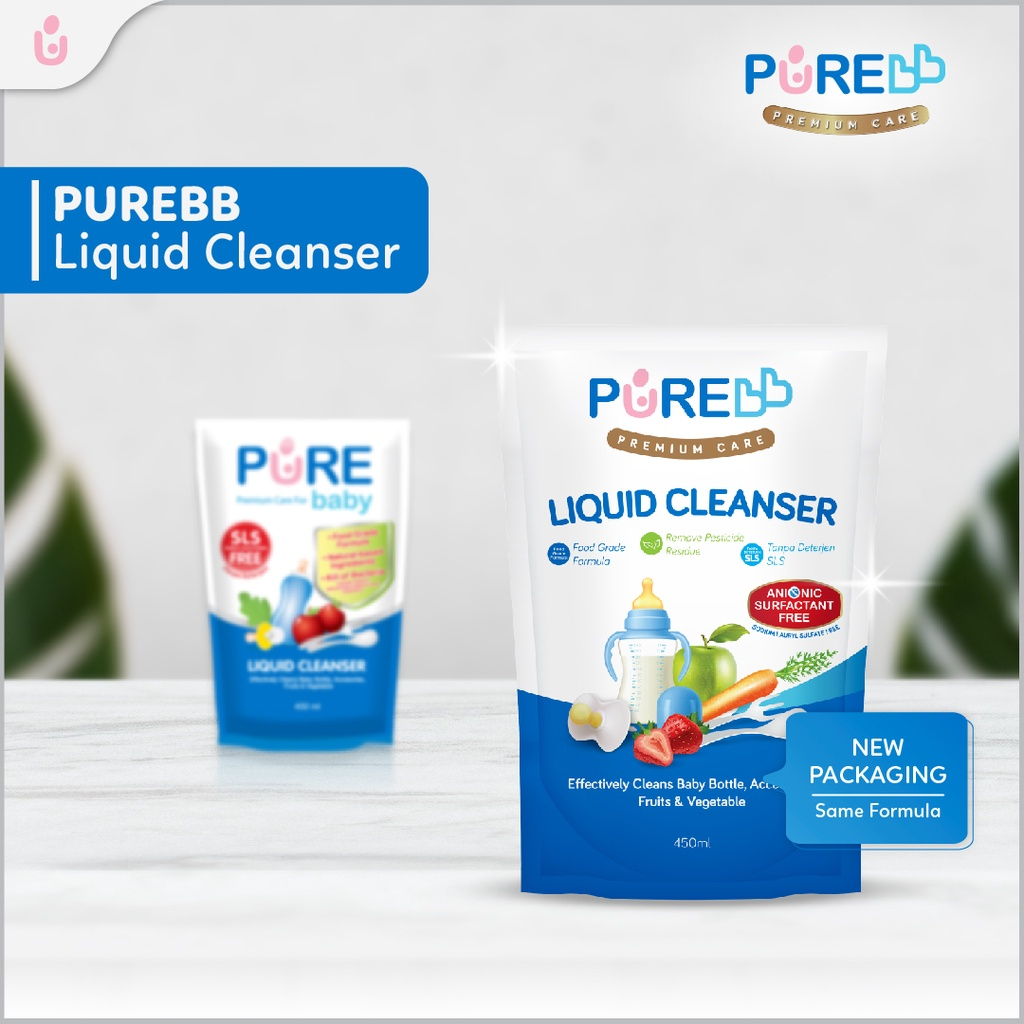Jual PURE BABY Liquid Cleanser | Pembersih Botol Bayi (Tersedia varian ...