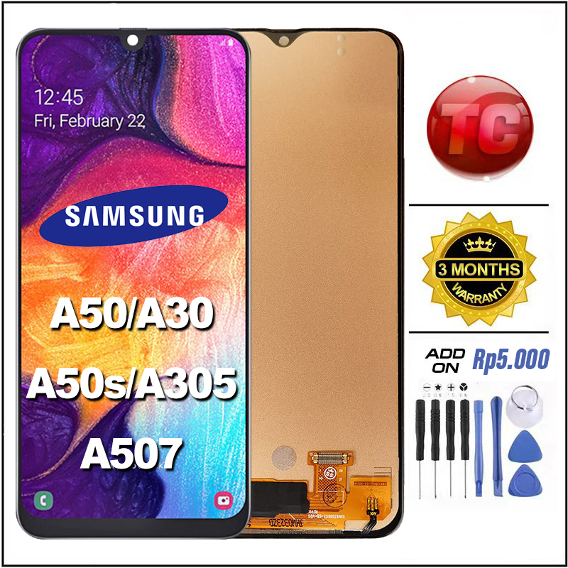 Jual LCD Samsung A50 A50S Original Touchscreen asli fullset Ori Compatible For Glass Touch ...
