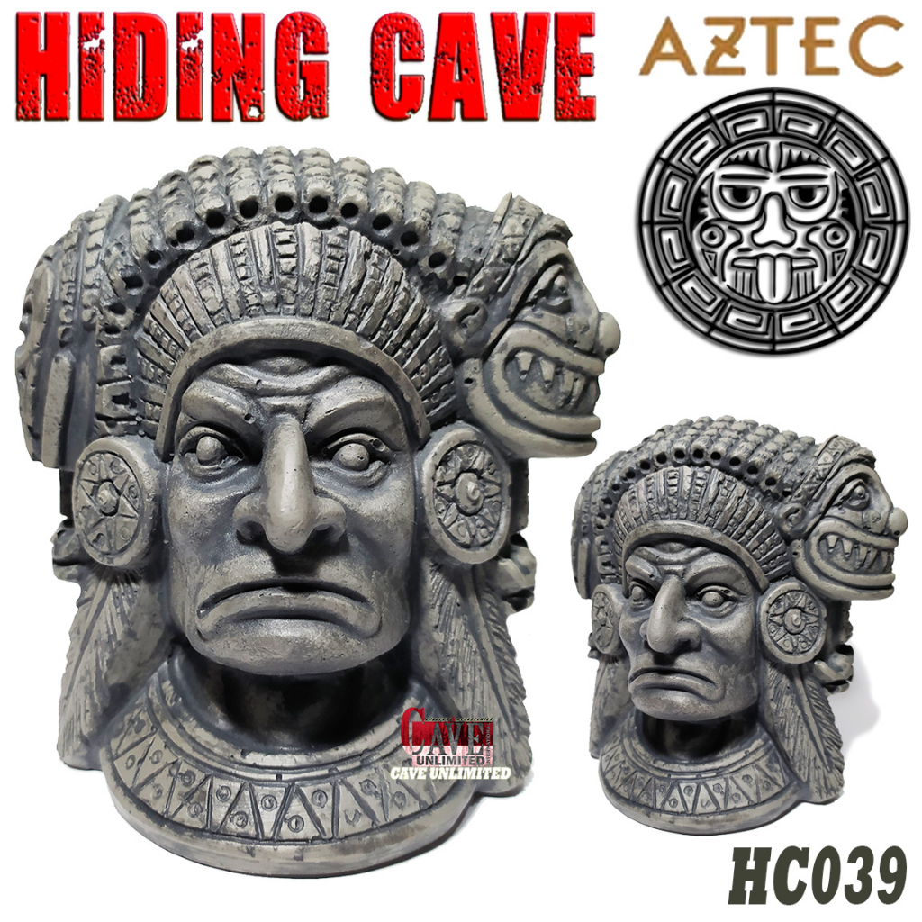 Jual HC039 AZTEC HIDING CAVE GOA REPTIL AQUASCAPE CULTURE ETHNIC INDIAN ...