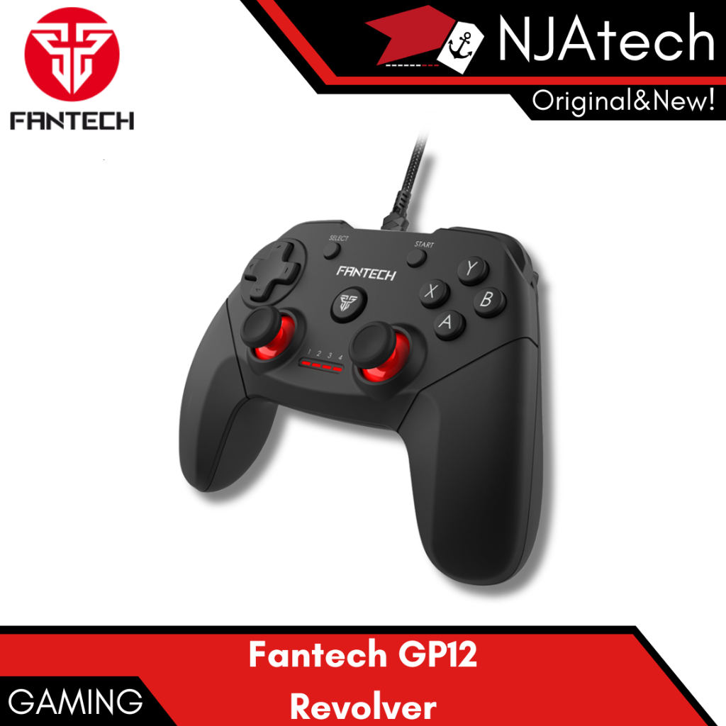 Jual Controller Fantech GP12 Revolver Gaming Controller / Joystick / Gamepad Wired | Shopee ...