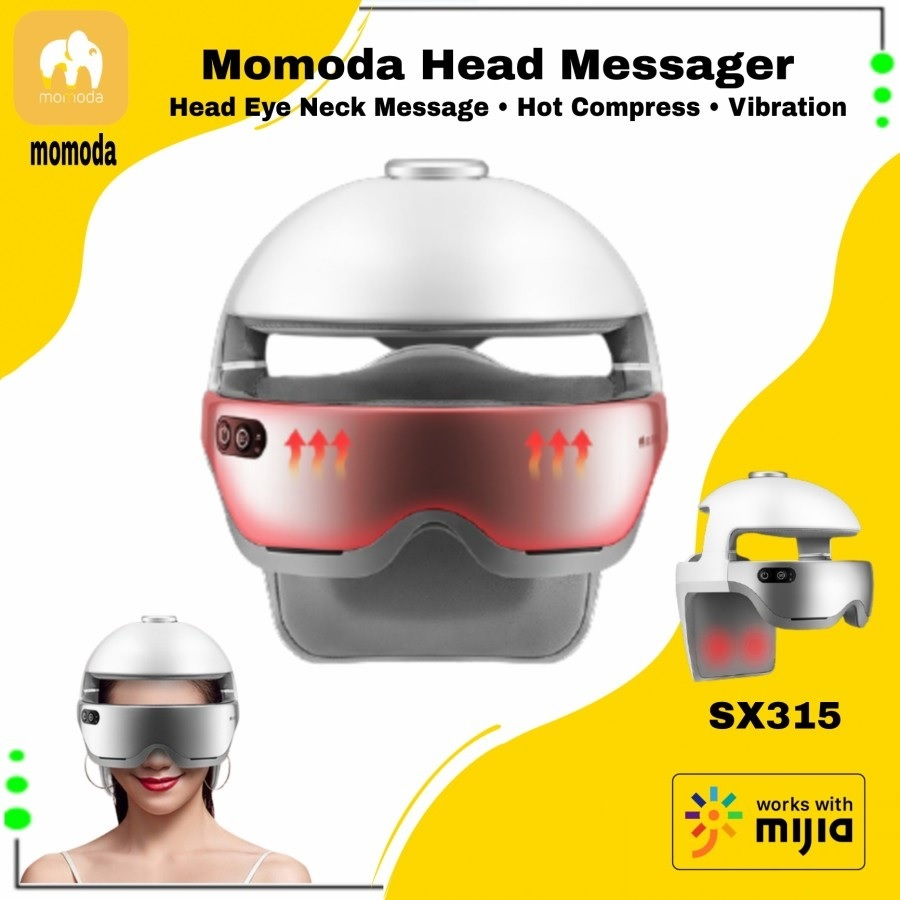 Jual Momoda SX315 Smart 3D Massage 3in1 Alat Pijat Head Eye Neck ...