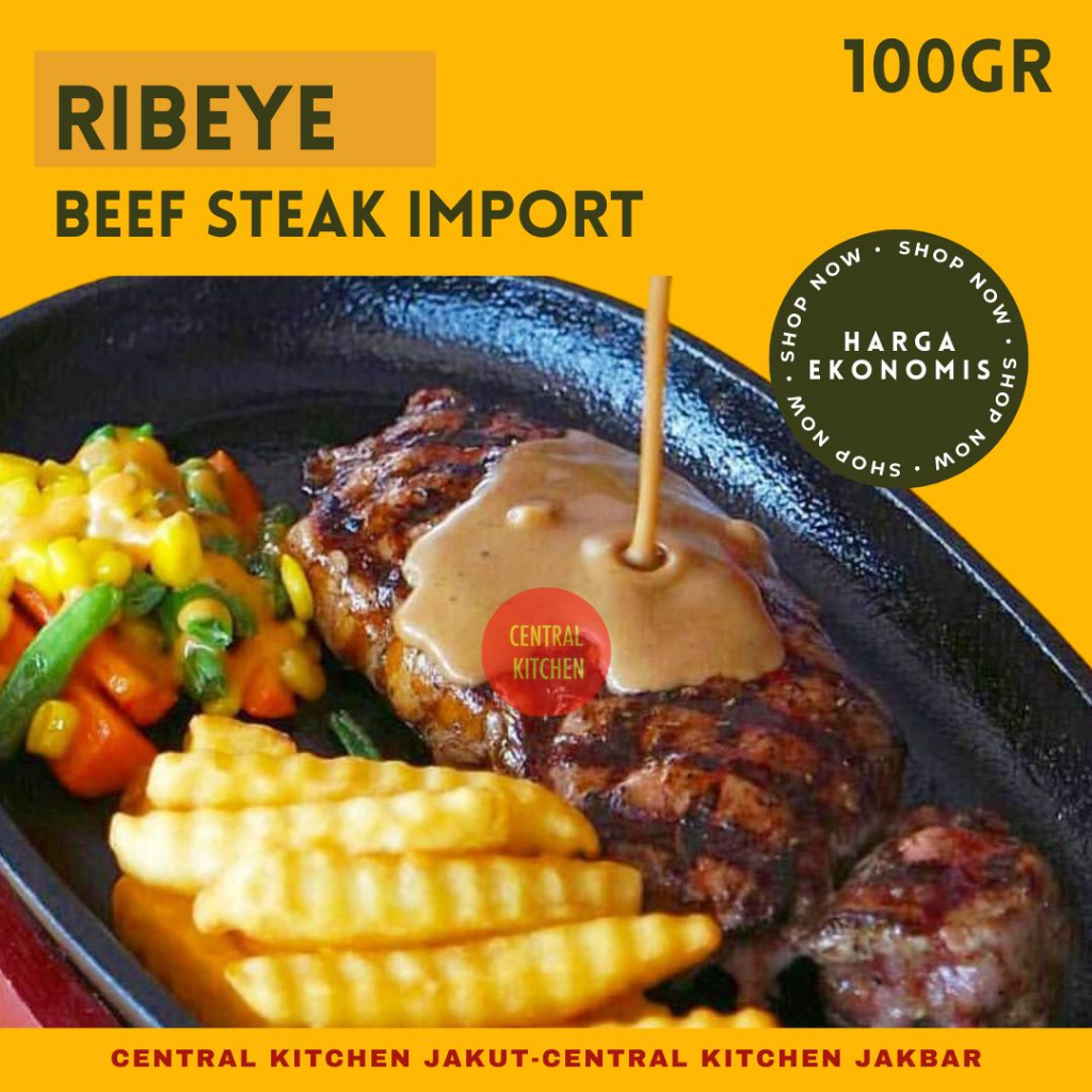Jual Daging Steak Impor Ekonomis Beef Sapi 100 Gr Empuk Dan Juicy