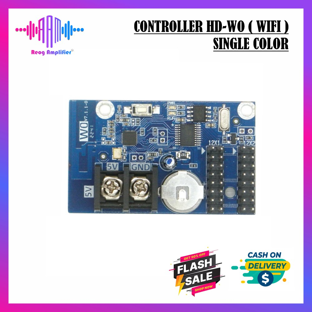 Jual HUIDU HD-W0 WIFI CONTROLLER RUNNING TEXT | Shopee Indonesia