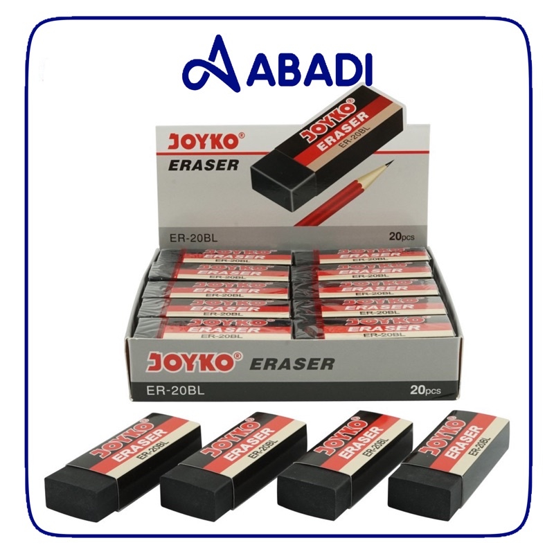 Jual ECER 1 PCS STEP PENGHAPUS JOYKO B20 ukuran BESAR ERASER | Shopee ...