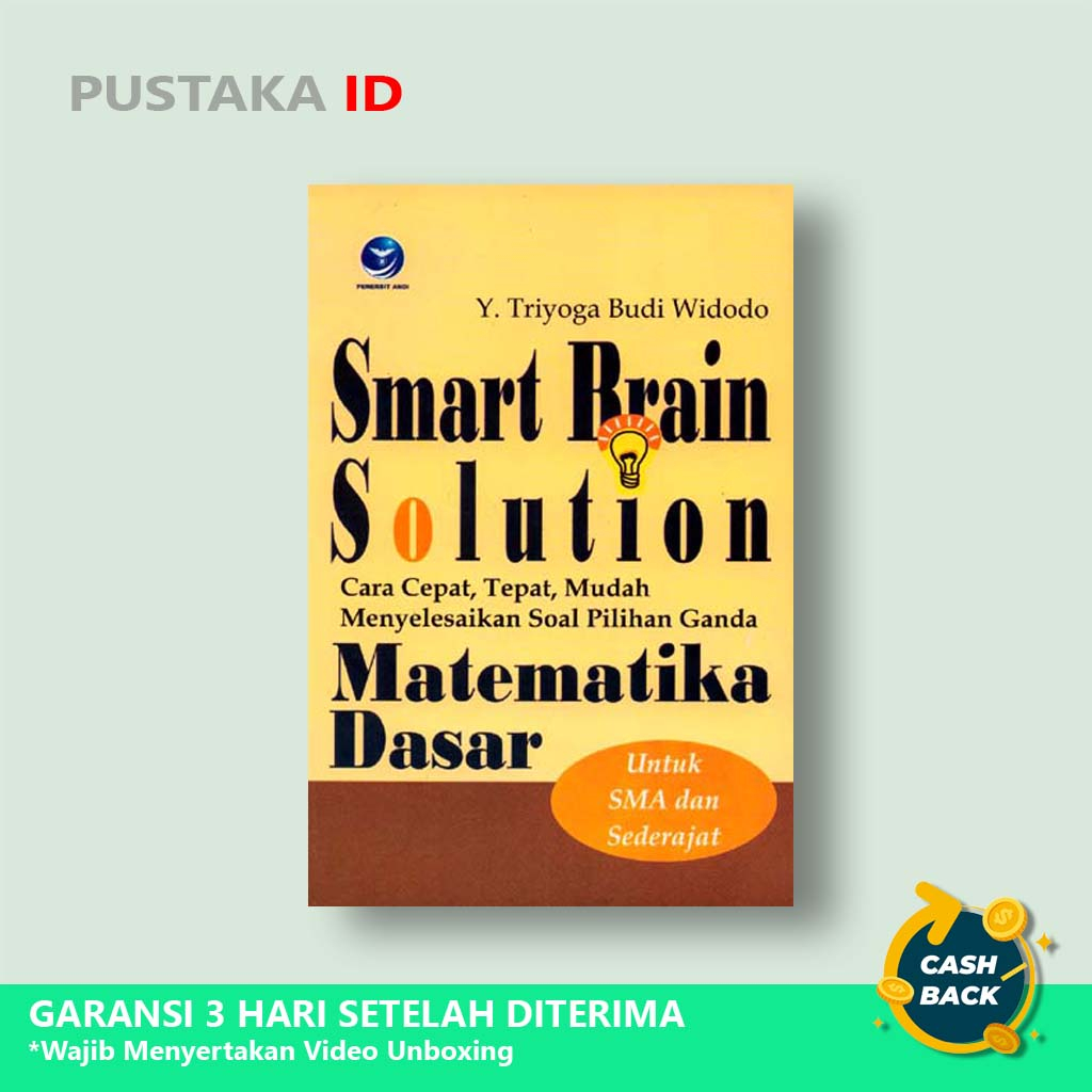 Jual Buku Smart Brain Solution: Cara Cepat, Tepat, Mudah Menyelesaikan Soal - Original | Shopee ...
