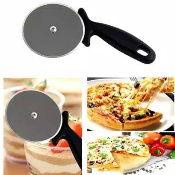 Jual Pisau Pizza Stainless / Pisau Pizza Stenlis / Pisau Memotong Pizza ...