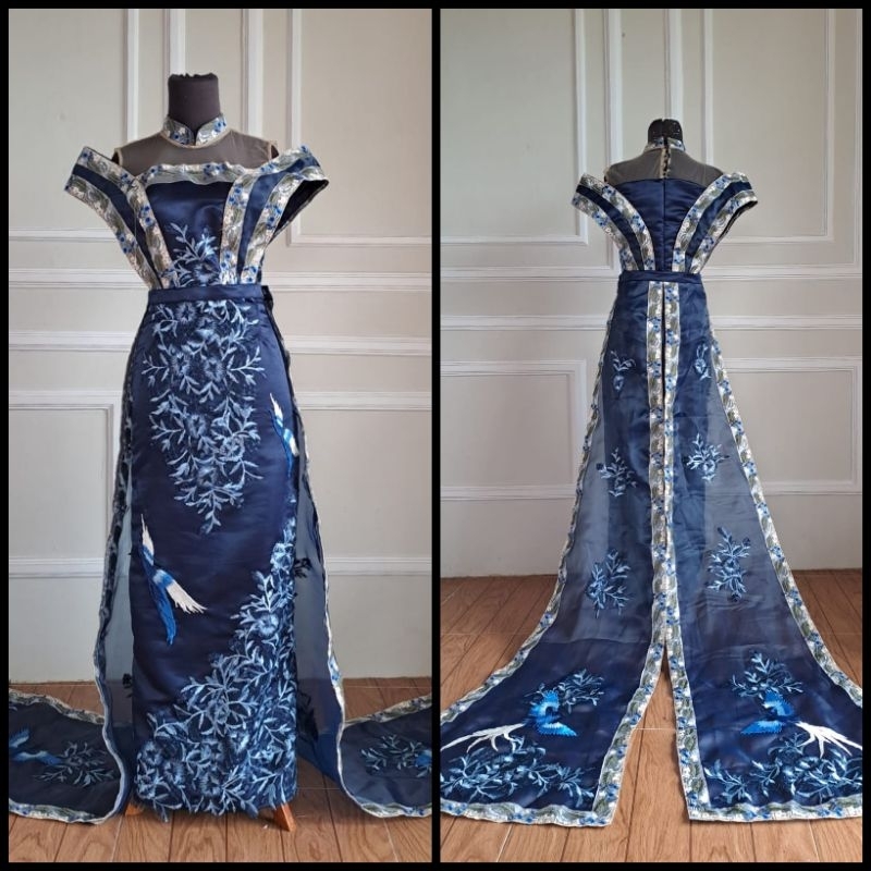 Jual Cheongsam dress sangjit / Baju china chinese / qipao | Shopee ...