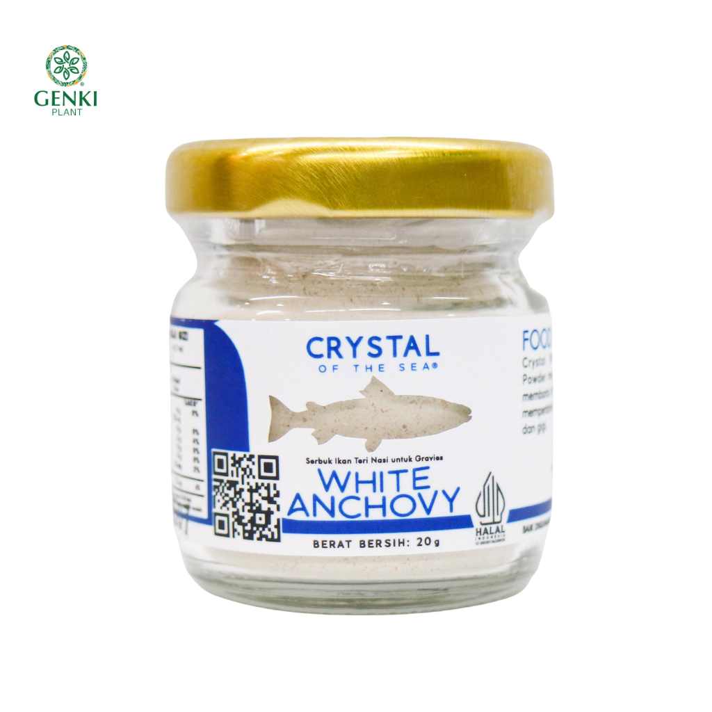 Jual Crystal of the Sea White Anchovy Powder / Bubuk Ikan Teri Nasi ...