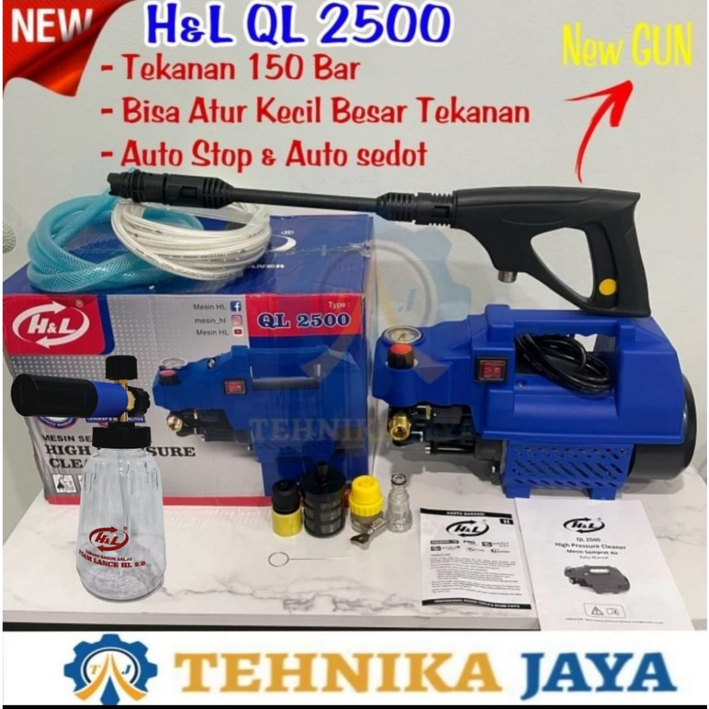Jual Steam Jet Cleaner H&L QL 2500 Dengan Pengatur Tekanan High ...