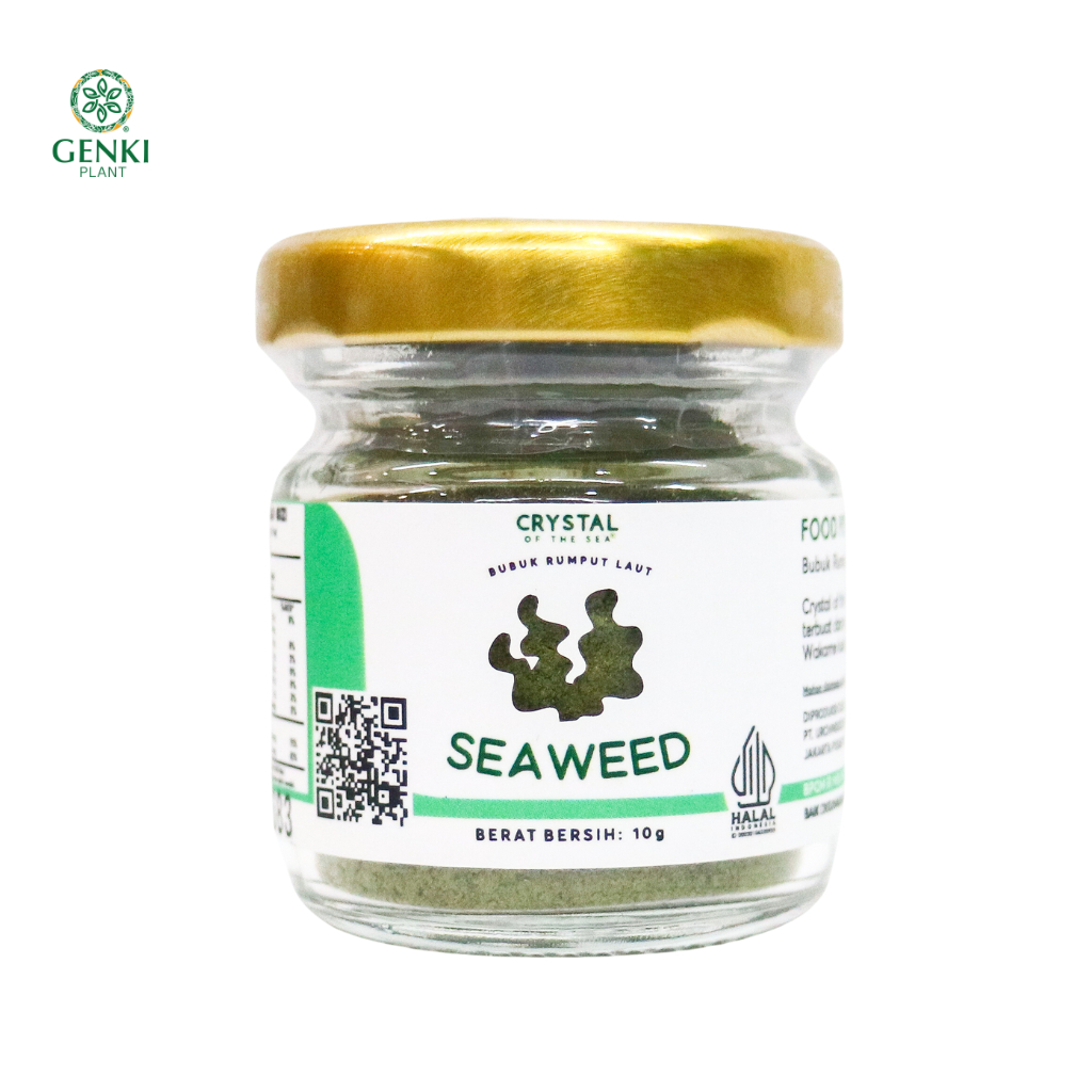 Jual Crystal Of The Sea Seaweed Food Powder / Bubuk Rumput Laut - 10 g ...