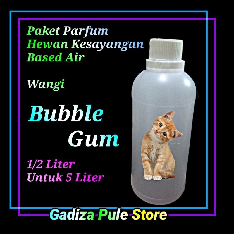 Jual Paket Parfum Hewan Kesayangan Wangi Bubble Gum Untuk 5 Liter | Shopee Indonesia