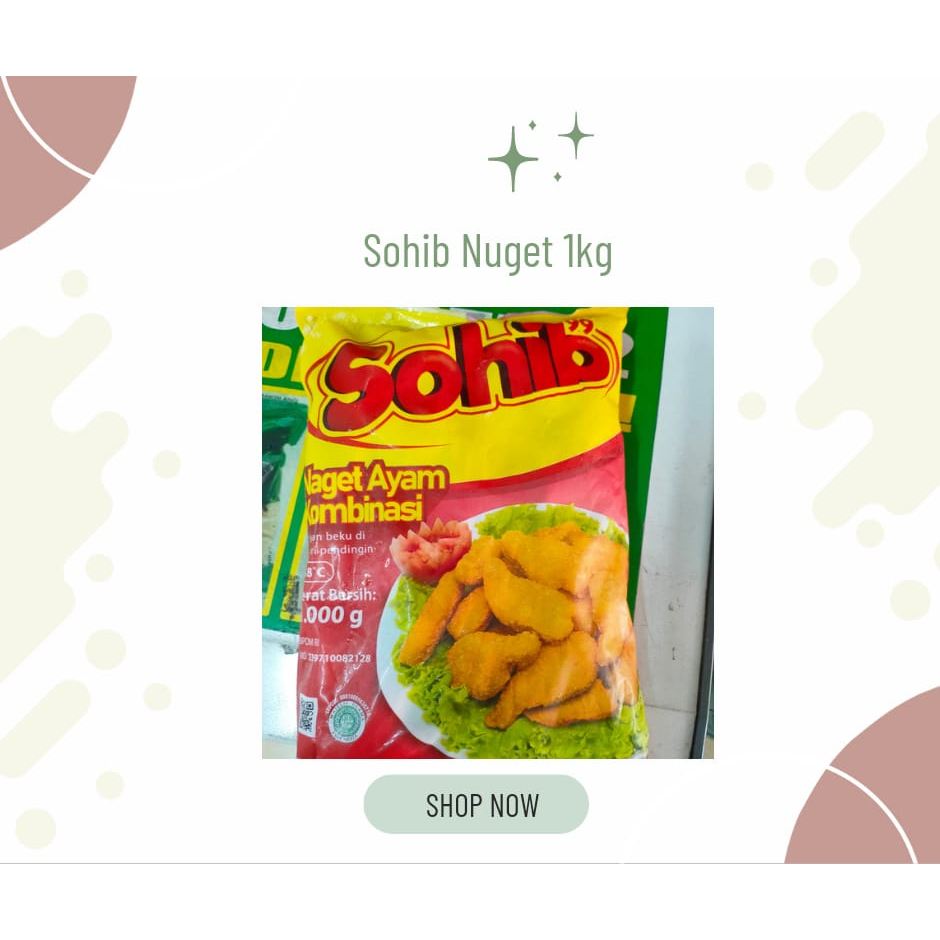 Jual Sohib Nugget ayam 1kg | Shopee Indonesia