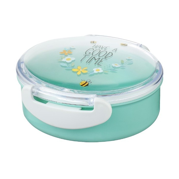 Jual MINISO BENTO BOX / BULAT / TEMPAT MAKAN UKURAN 380 ML (BEE SERIES ...