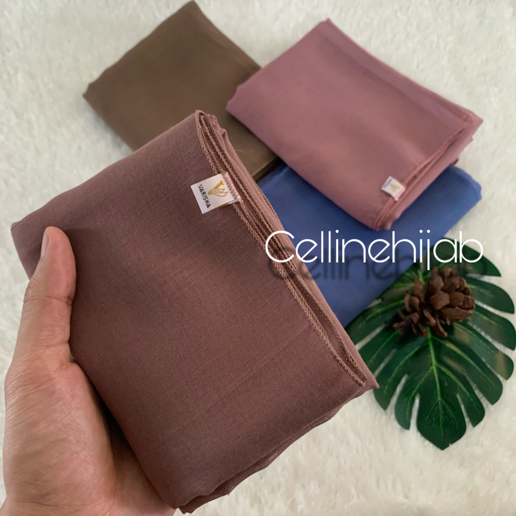 Jual Varisha Hijab Segiempat Paris Jadul Original | redrose | azara COD | Shopee Indonesia