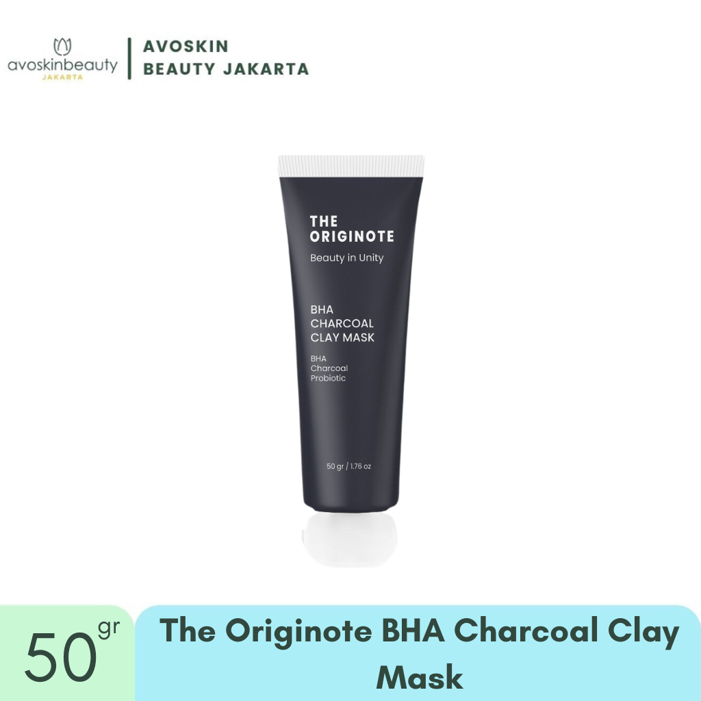 Jual The Originote BHA Charcoal Clay Mask | Shopee Indonesia