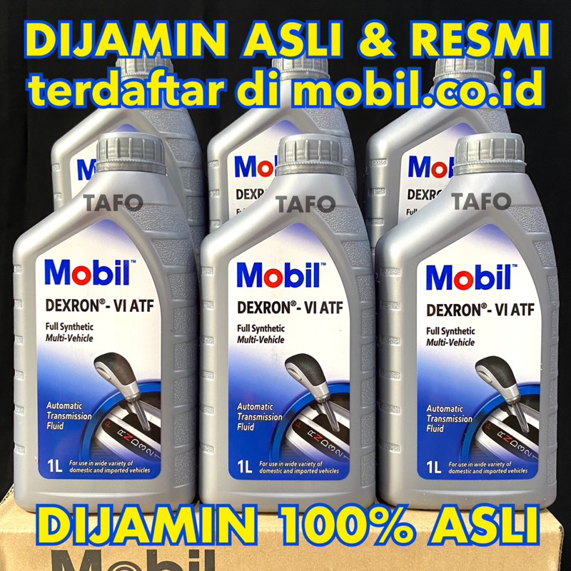 Jual OLI MOBIL1 TRANSMISI MATIC ATF DEXRON VI FULL SINTETIK | Shopee Indonesia