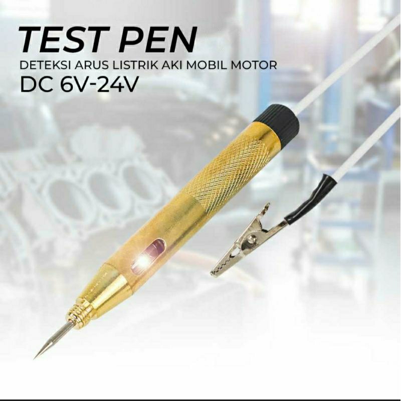 Jual Tespen Tast pen Dc 6V-24V Mobil Motor | Shopee Indonesia