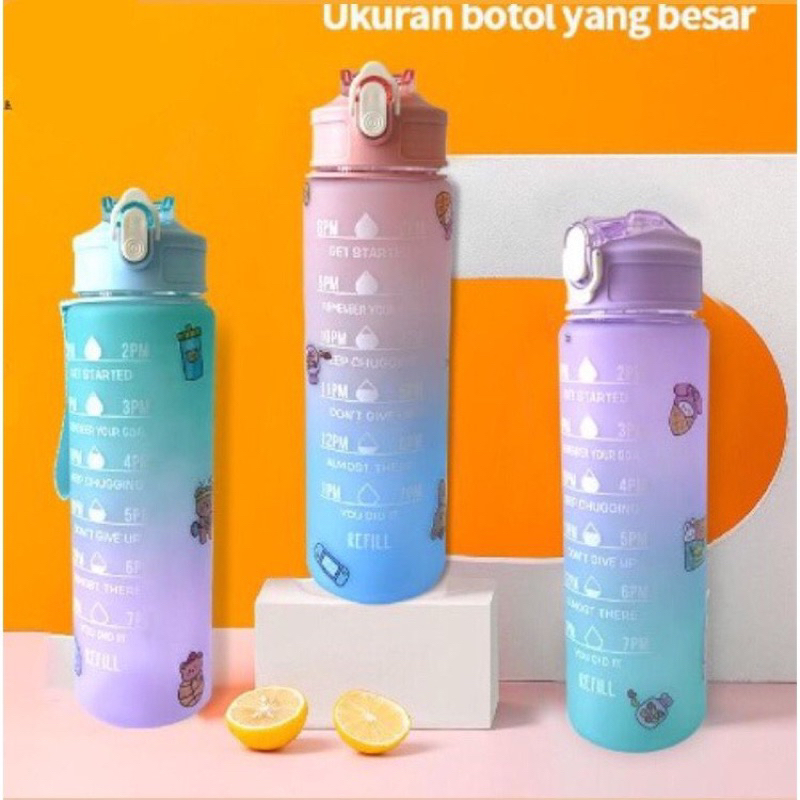 Jual Botol Minum 1 liter Premium | Shopee Indonesia
