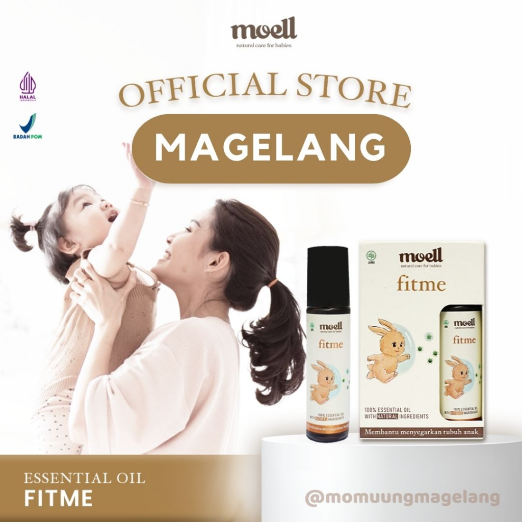 Jual Moell Fitme Natural Essential Oil 8ml - Bantu Menyegarkan Tubuh ...