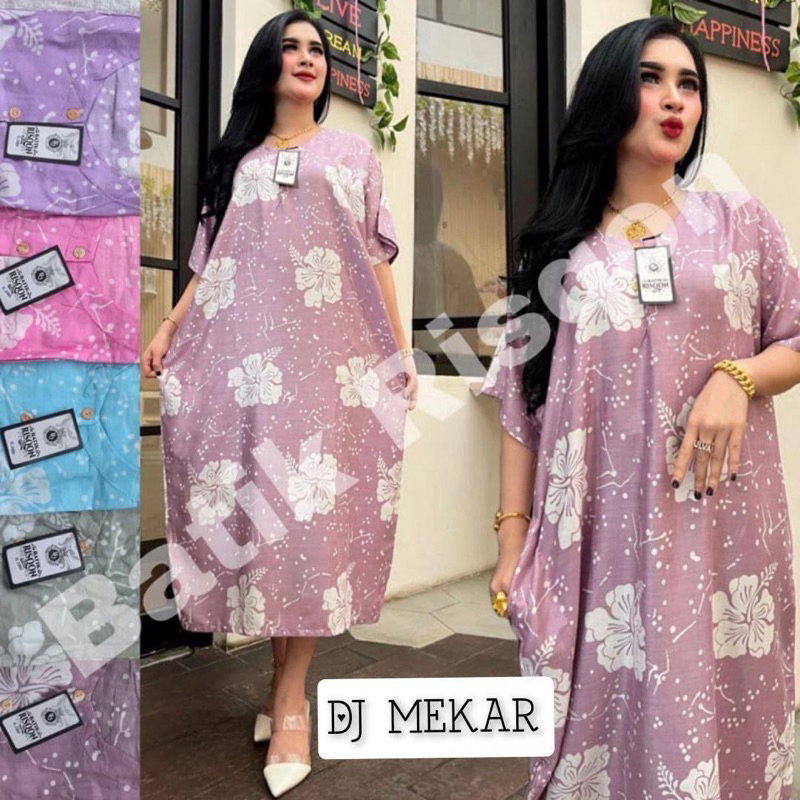 Jual Daster jumbo bunga mekar|| kancing depan|| Busui Friendly | Shopee ...