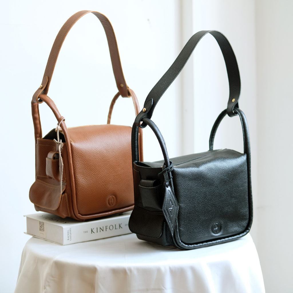 Jual Tas Kulit Wanita Women Shoulder Bag Leather Original 100% Sendy ...