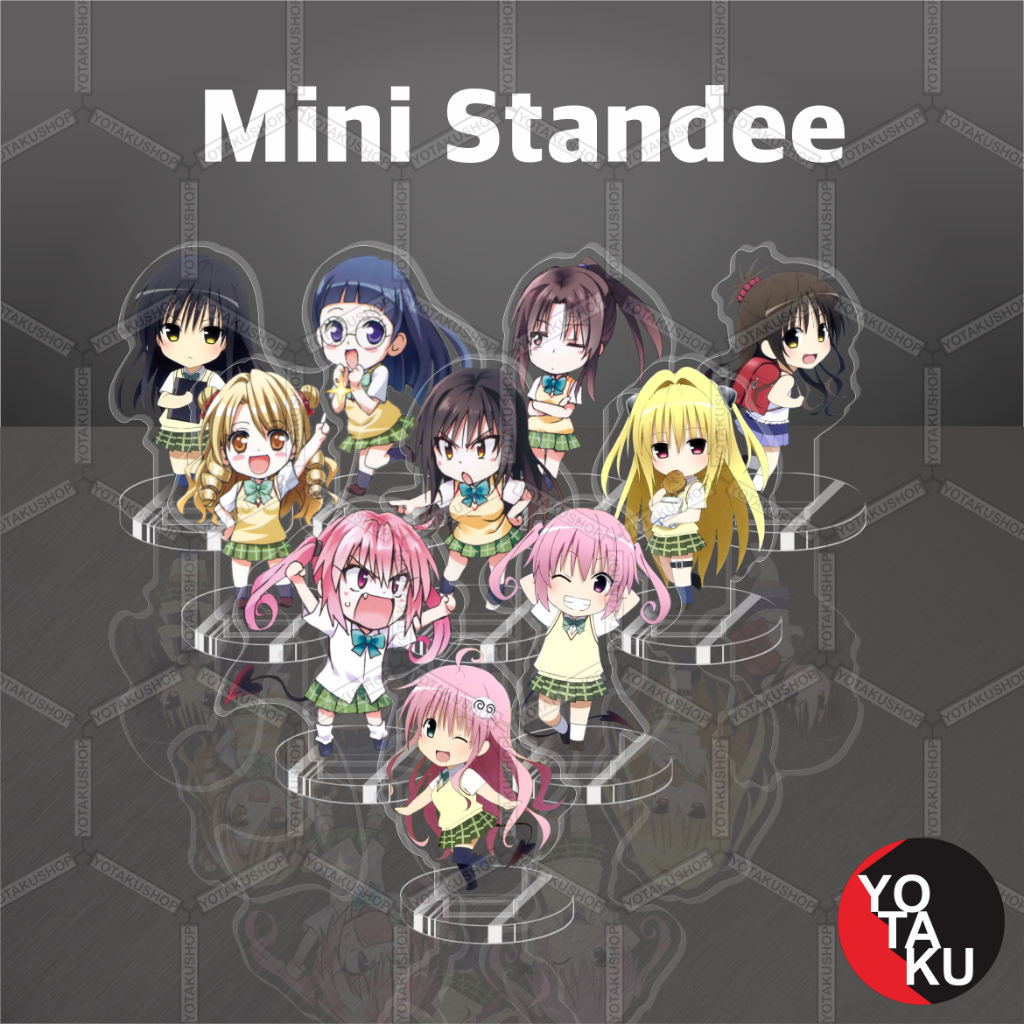 Jual Mini Standee Figure Anime Akrilik To Love Ru Seri 1 Lala Nana ...