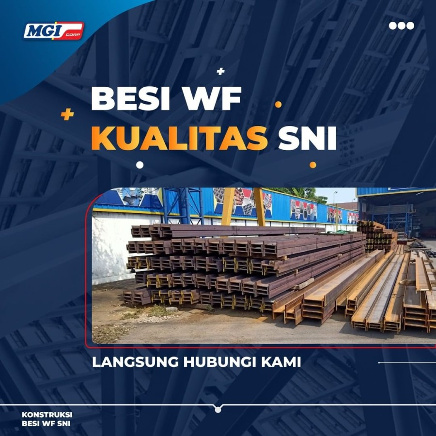 Jual BESI WF / WIDE FLANGE 200X100X7,5X8mm 12 METER | Shopee Indonesia