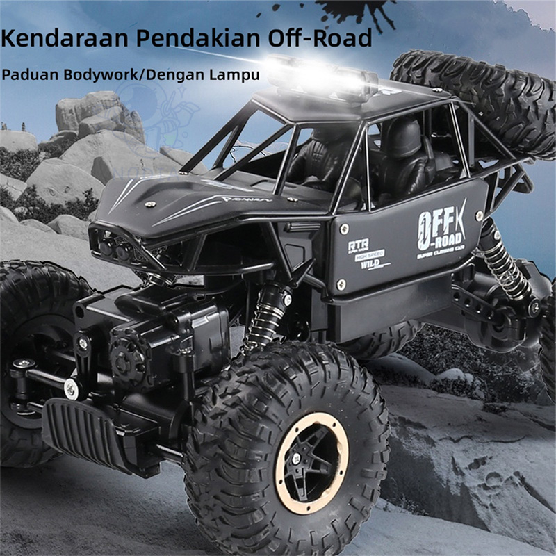Jual NODIA Mobil Mainan 1:18 Remote Control Off-Road Penggerak Dua Roda ...