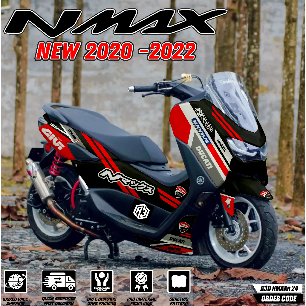 Jual Decal Sticker Nmax New 2020 - 2022 Fullbody Decal Sticker Yamaha ...