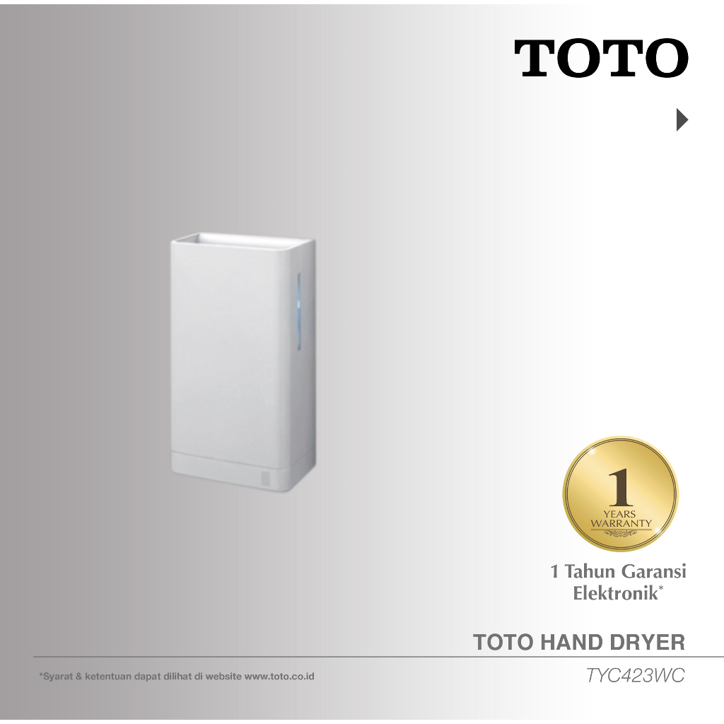 Jual TOTO Hand Dryer TYC423WC | Shopee Indonesia