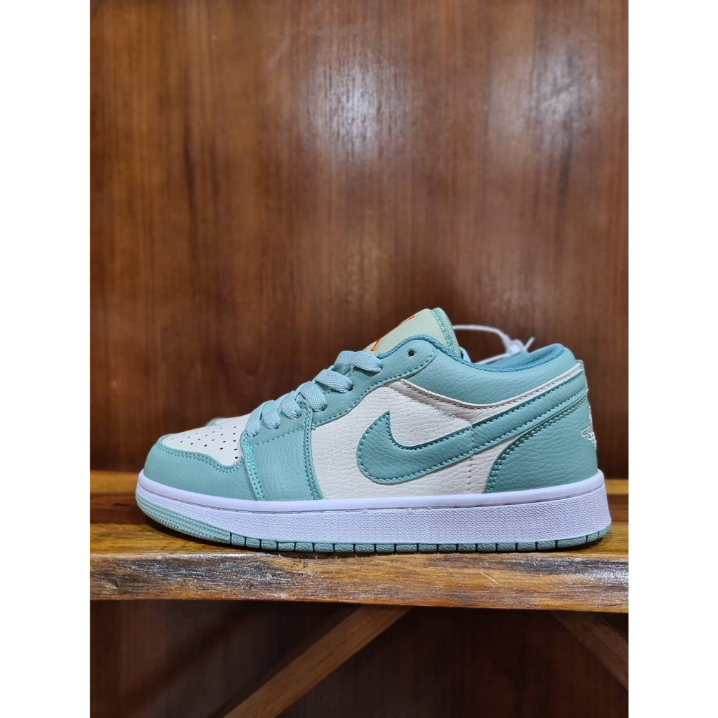 Jual sepatu sneakers jr low tropical teal wanita premium100% | Shopee ...