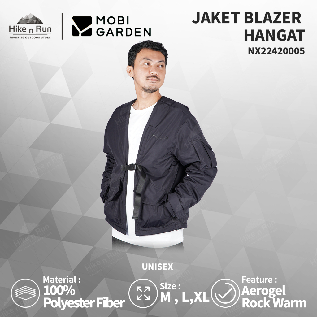 Jual Mobi Garden Jaket Hangat NX22420005 Warm Jacket Unisex | Shopee ...