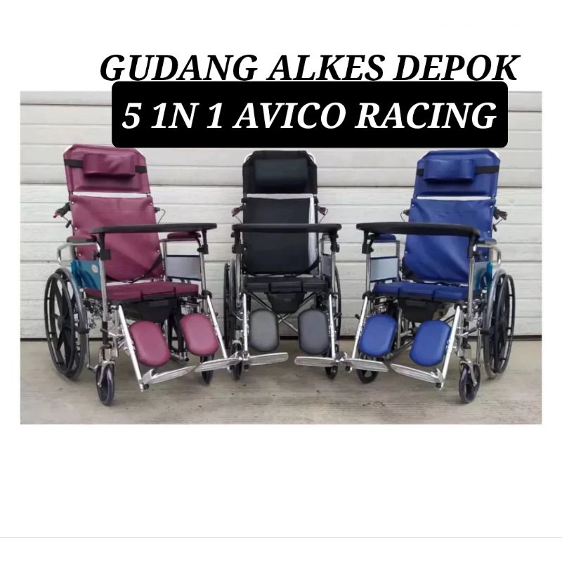 Jual KURSI RODA 5 IN 1 AVICO RACING MURAH ORIGINAL(GOJEX) | Shopee ...