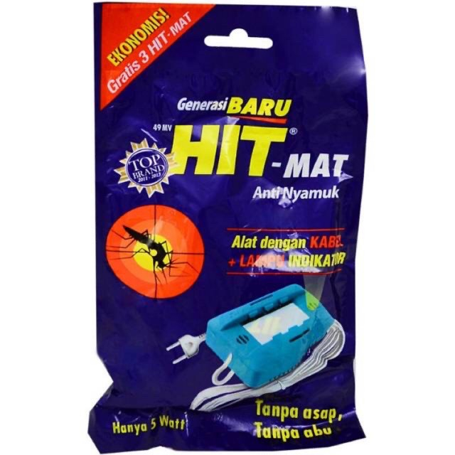 Jual HIT MAT ALAT ANTI NYAMUK ELECTRIK ( COLOKAN) | Shopee Indonesia