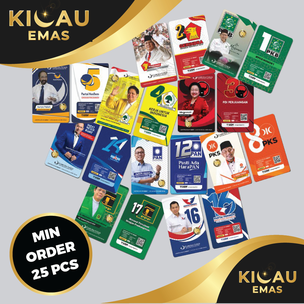 Jual Custom Garuda Gold Emas Batangan Bersertifikat Murni 24 Karat ...