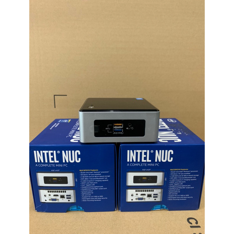 Jual Pc Mini Intel NUC5PGYH Celeron N 3700 Ram 4Gb Ssd 128Gb Lengkap ...