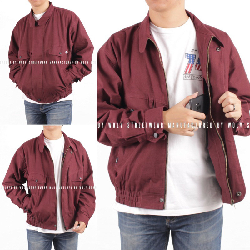 Jual WOLV flight jaket / jaket vintage / jaket bomber casual / jaket ... Jual WOLV flight jaket / jaket vintage / jaket bomber casual / jaket ...