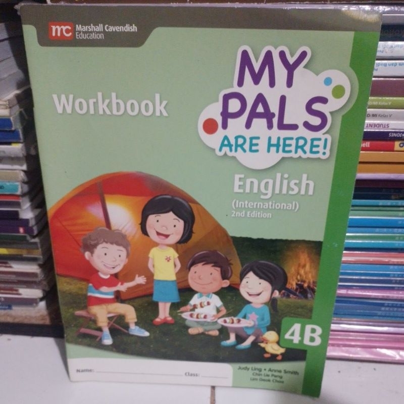 Jual Buku my pals are here english 4B workbook | Shopee Indonesia