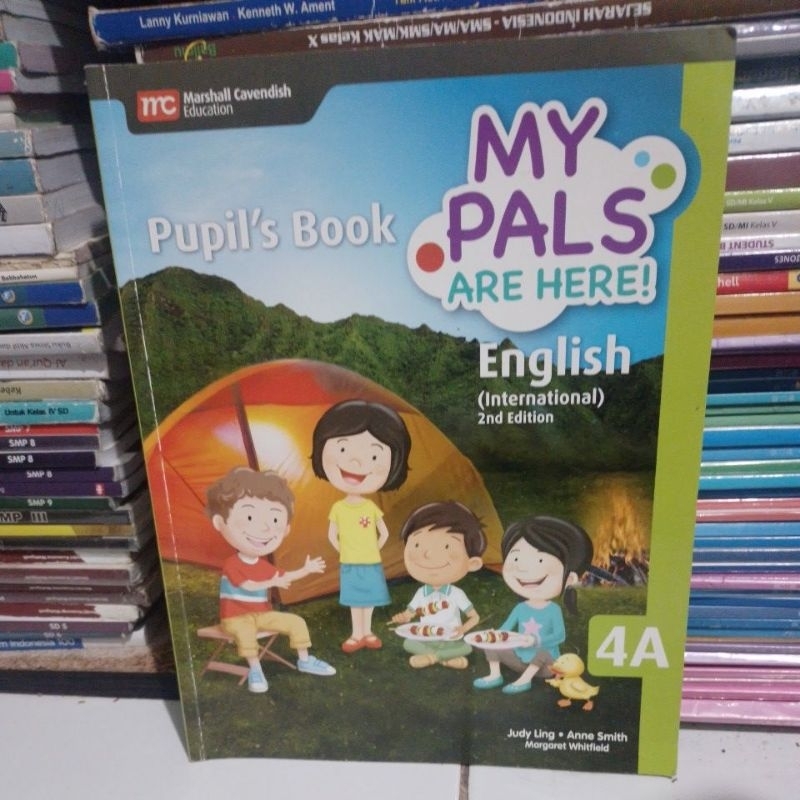 Jual Buku my pals are here english 4A pupil's book | Shopee Indonesia