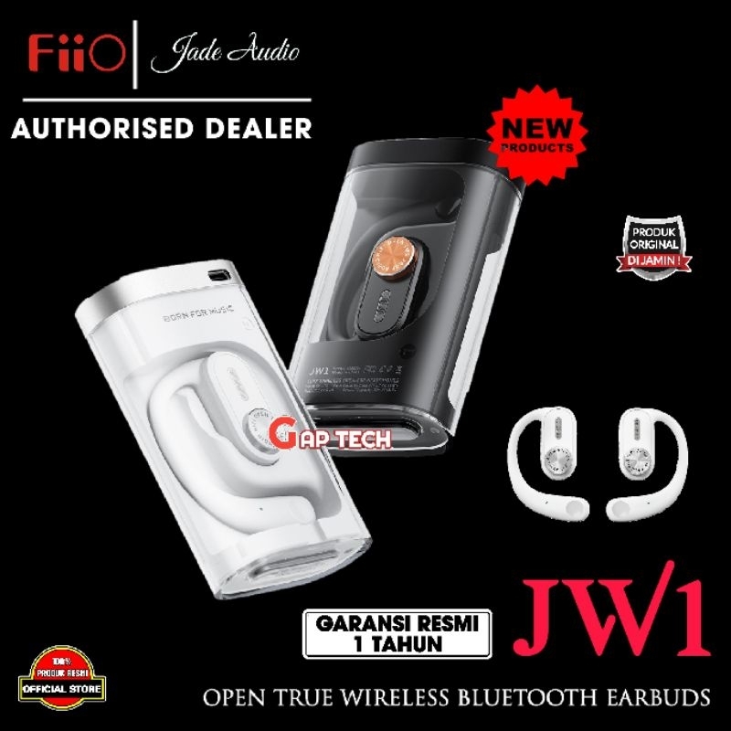 Jual FiiO Jade Audio JW1/ JW 1 Open True Wireless Bluetooth Earbuds / TWS Original | Shopee ...