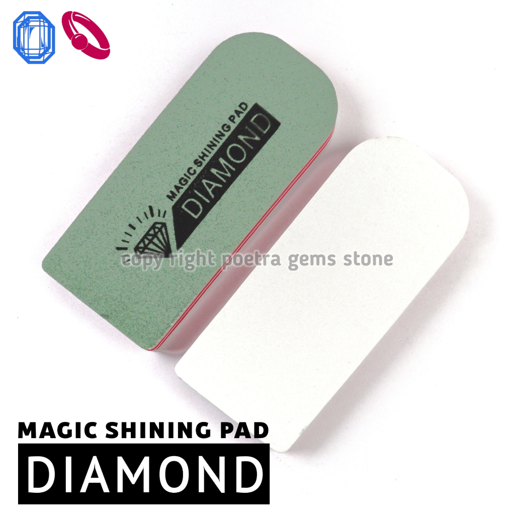 Jual [ Original ] Diamond Magic Shining Pad Pengkilat Batu Emas Perak ...