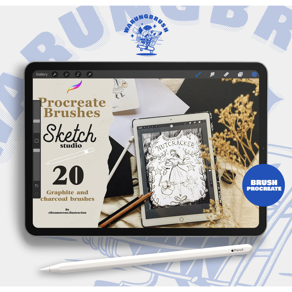 Jual Sketch Studio Brushes for Procreate BP00409 | Shopee Indonesia